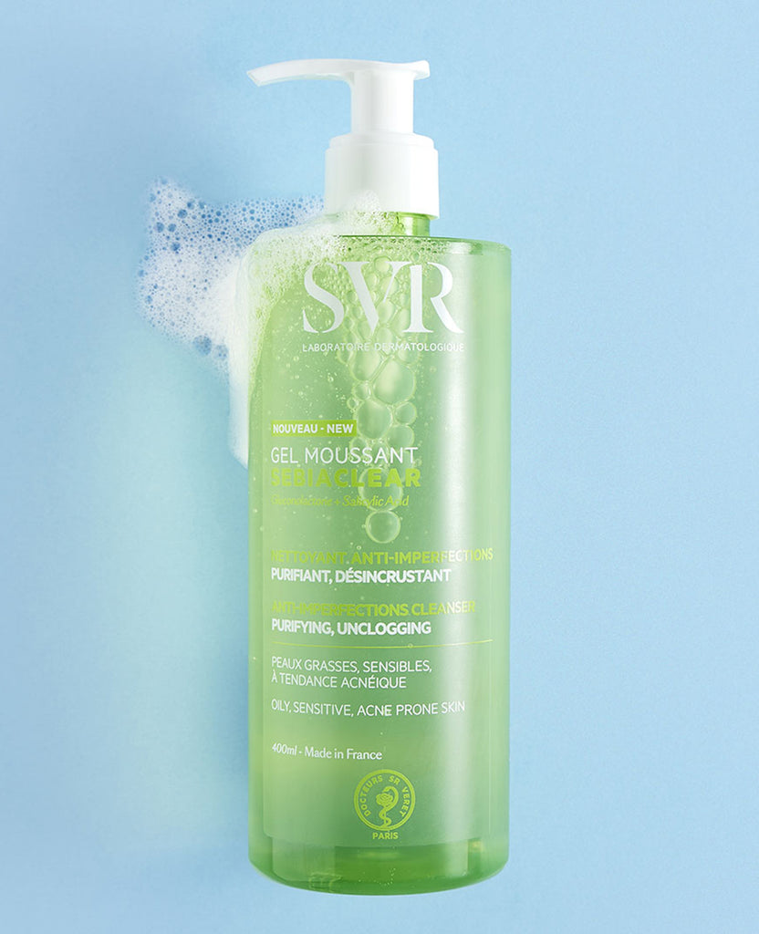 SEBIACLEAR Gel Moussant - Purificación eficaz para pieles propensas al ...