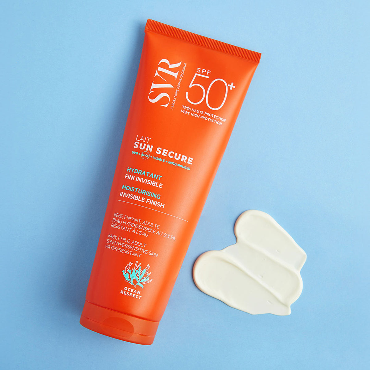 SUN SECURE Lait SPF50+ - Protector solar de alto rendimiento